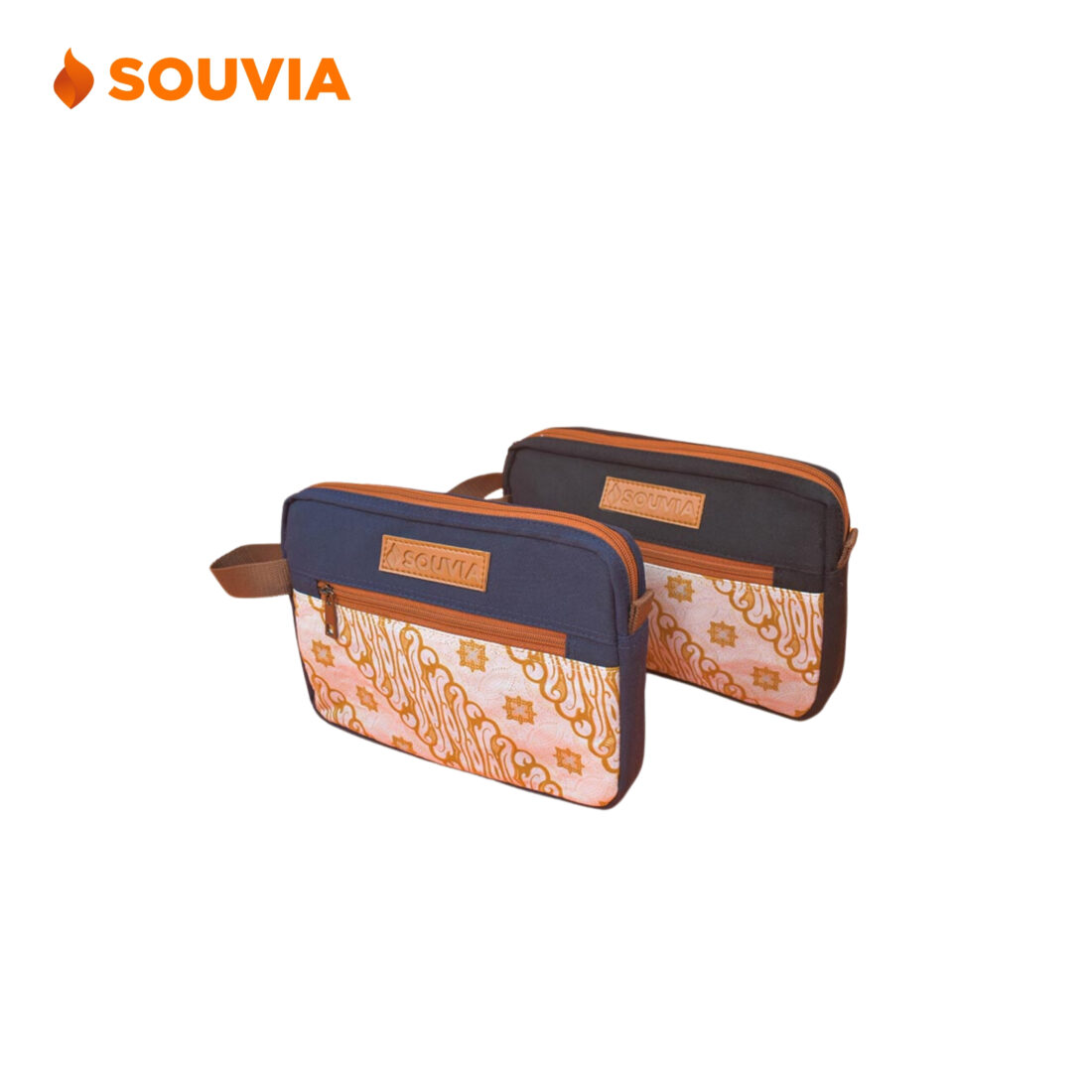 Jual Souvenir Tas Pouch Bag Berbagai Bahan Murah - Souvia