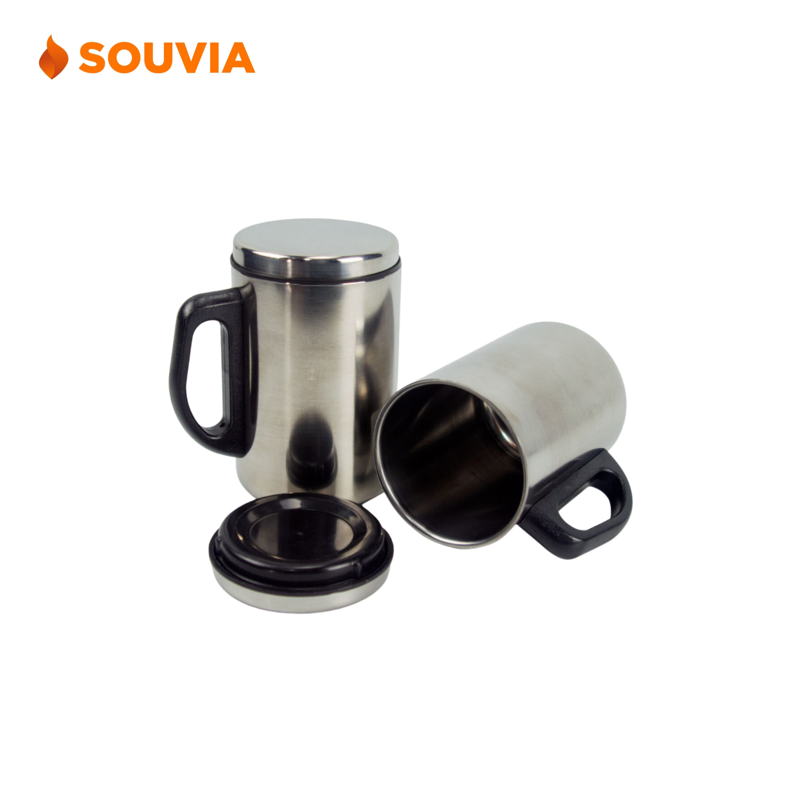 Pilihan Mug Stainless Steel Bisa Dibranding Logo - SOUVIA