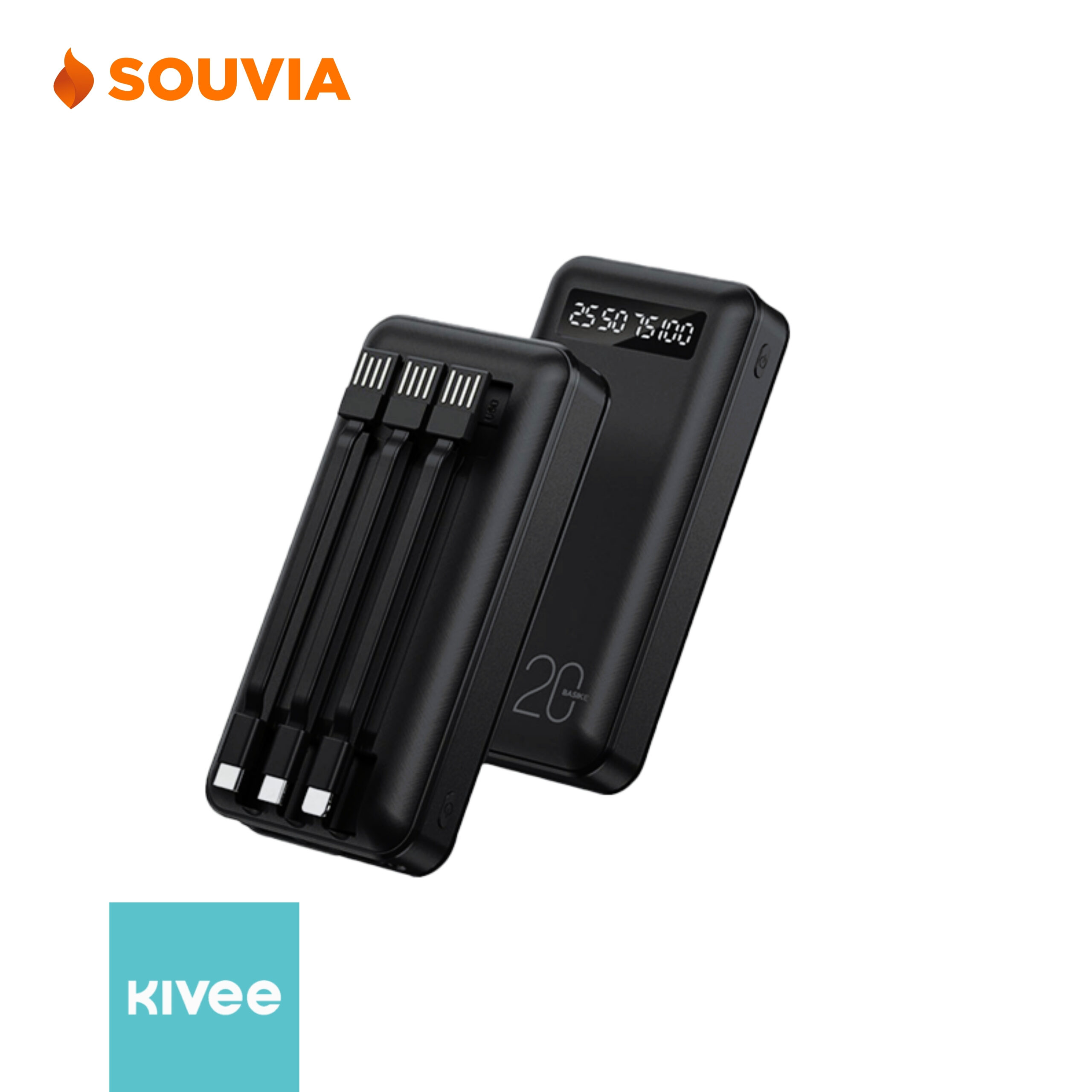 Kivee Powerbank PT113P Souvenir Perusahaan Terbaik - SOUVIA