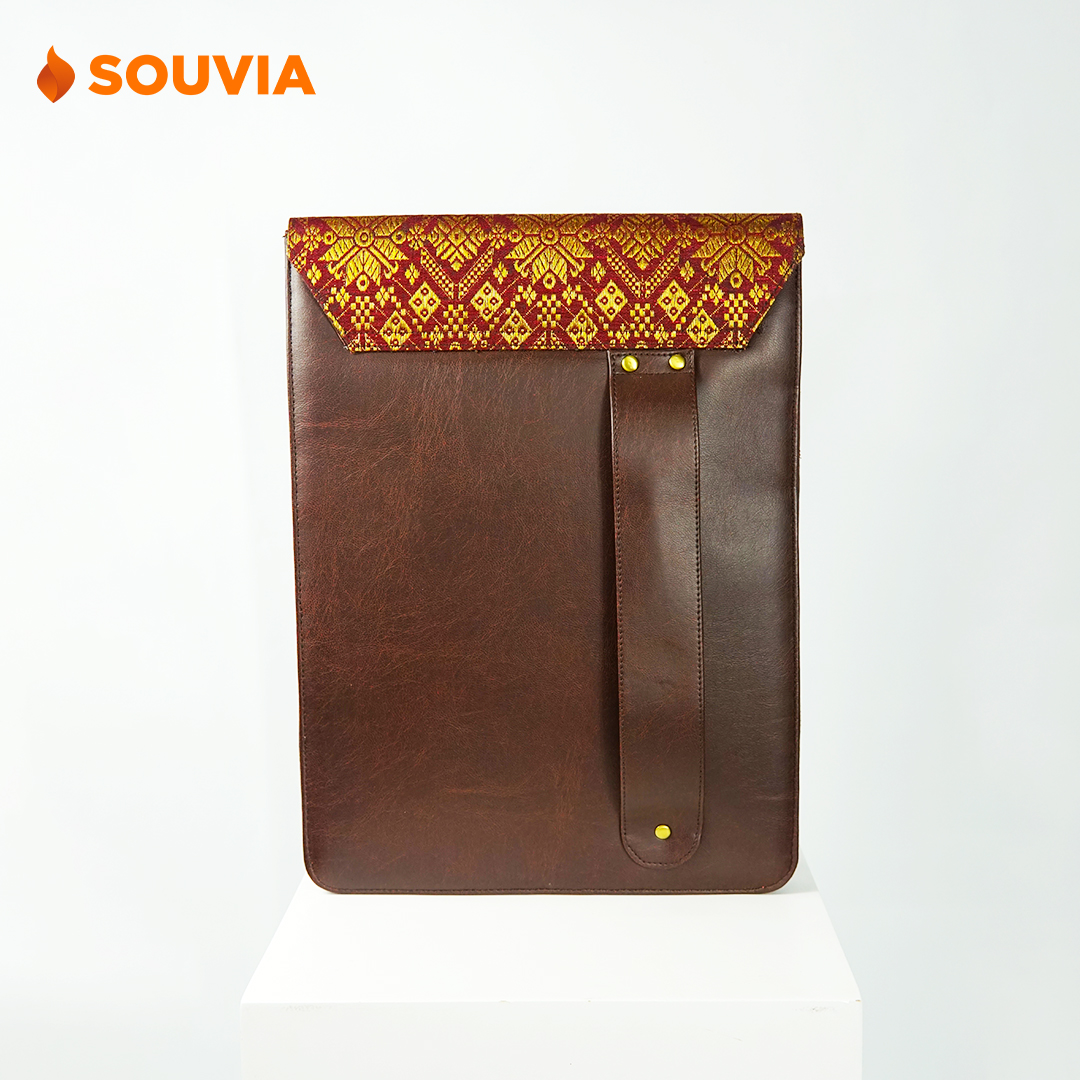 Laptop Sleeve Batik untuk Merchandise Perusahaan - SOUVIA