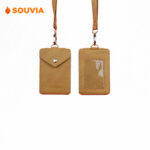 ID Card Holder Kantor Kulit Sintetis untuk Souvenir - SOUVIA