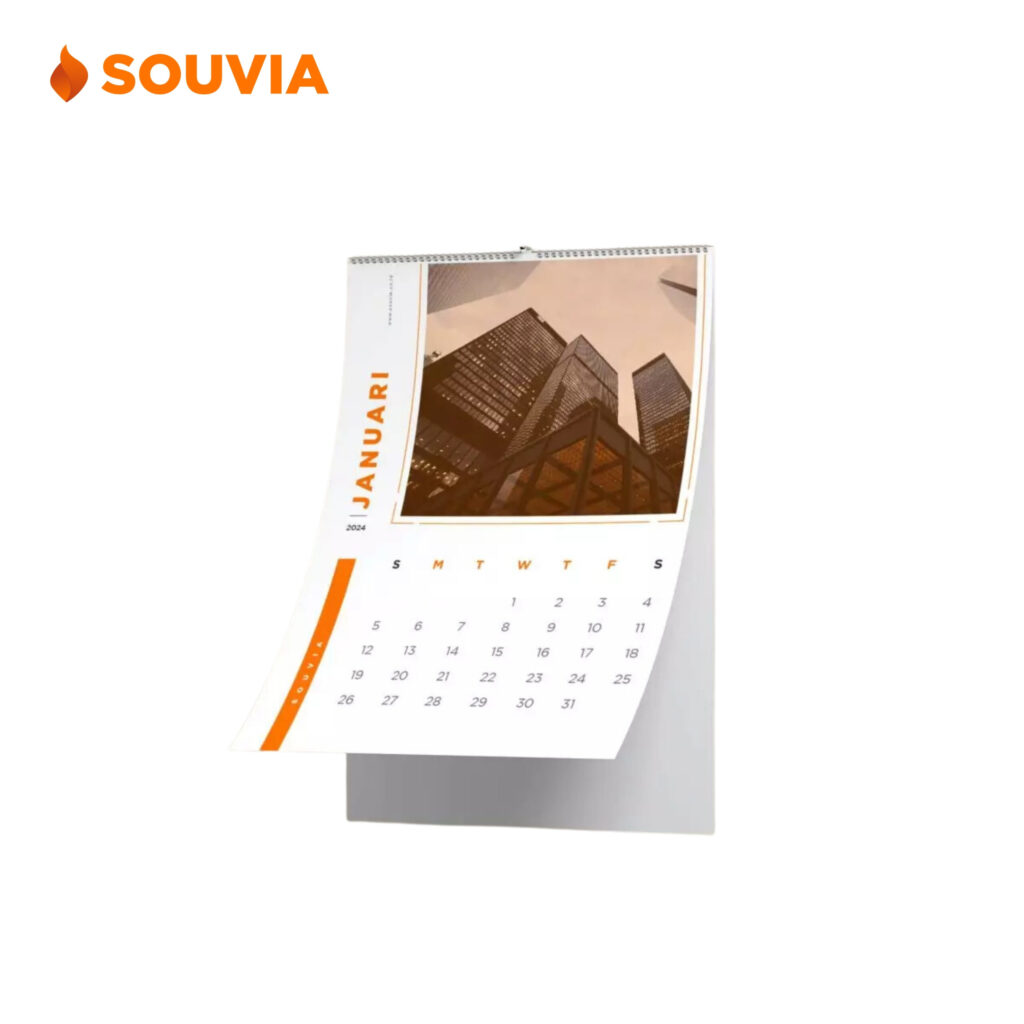 Percetakan Kalender Dinding dan Meja Souvenir Perusahaan 2024 - SOUVIA