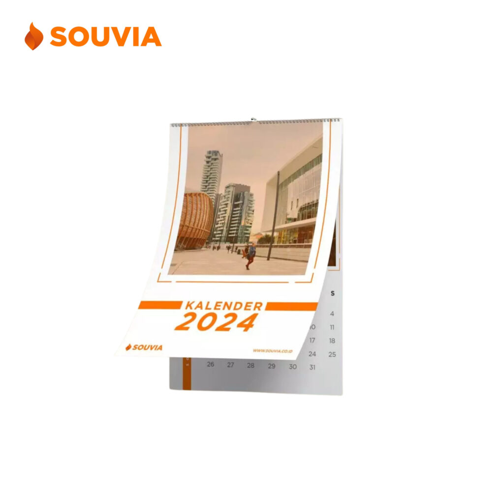 Percetakan Kalender Dinding dan Meja Souvenir Perusahaan 2024 - SOUVIA