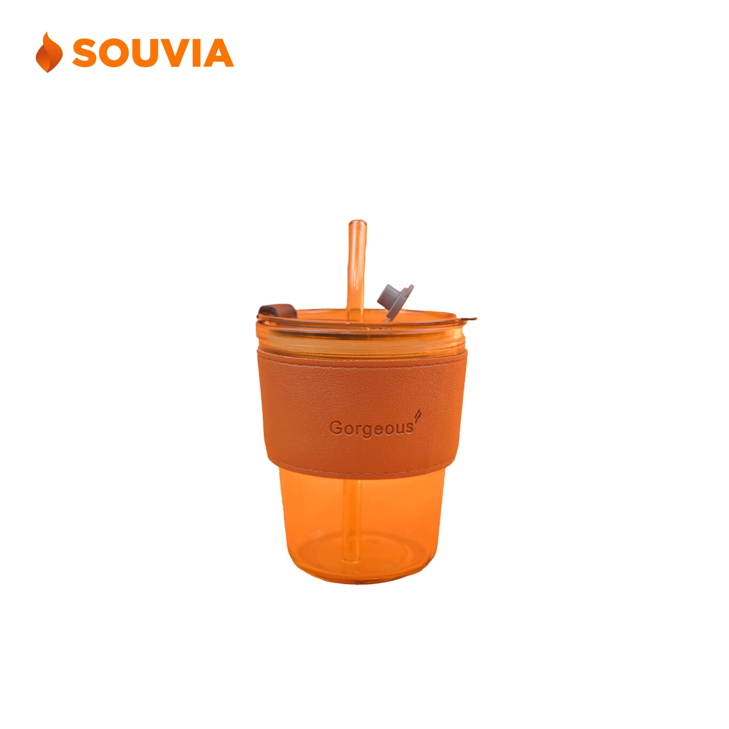 Gelas Tumbler Sedotan Souvenir Perusahaan Kekinian - SOUVIA