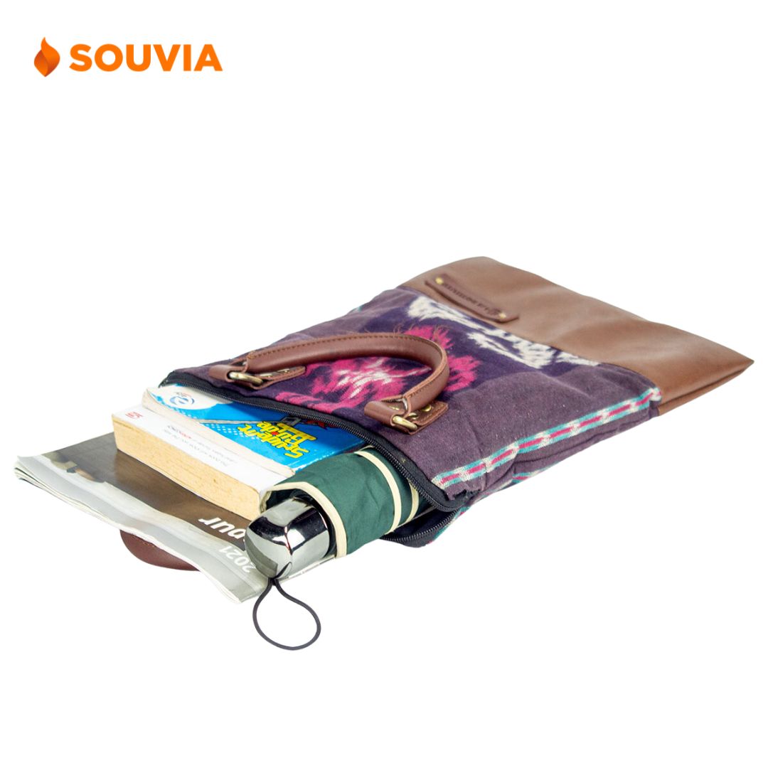 Jual Tote Bag Tenun Souvenir Unik Khas Indonesia - Souvia