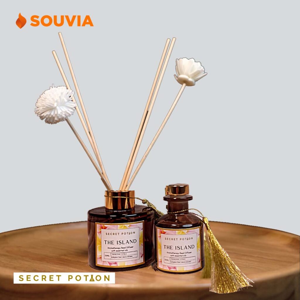 Secret Potion Diffuser The Island Souvenir Kantor - SOUVIA