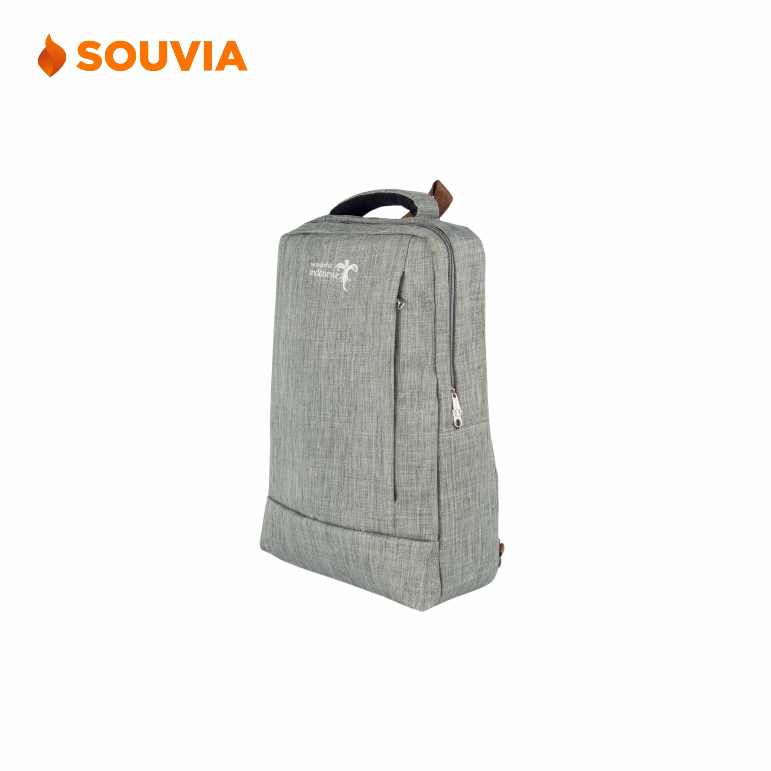 Tas Backpack D600 | Tas Souvenir Seminar dan Kantor - SOUVIA