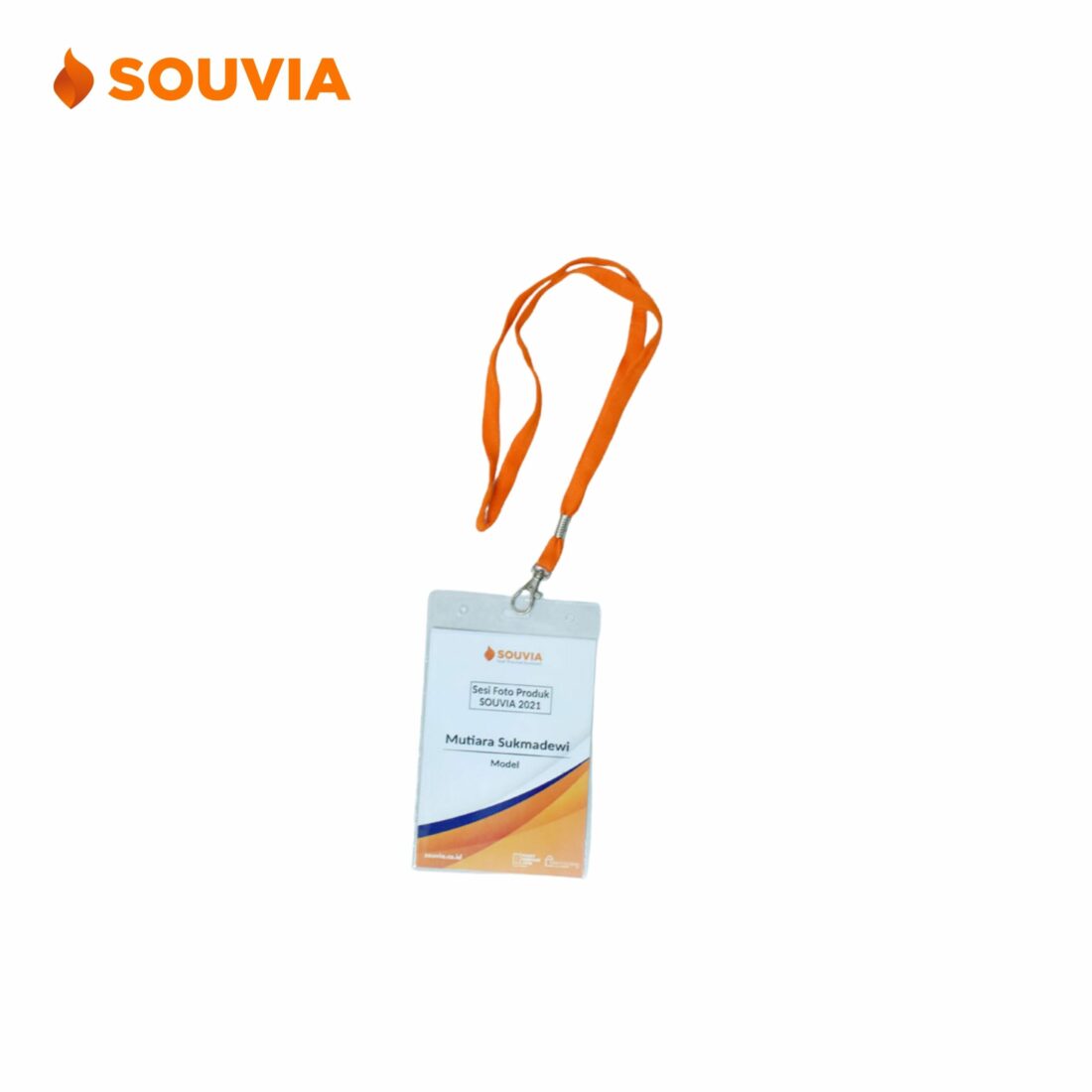 ID Card Holder Kantor Kulit Sintetis untuk Souvenir - SOUVIA