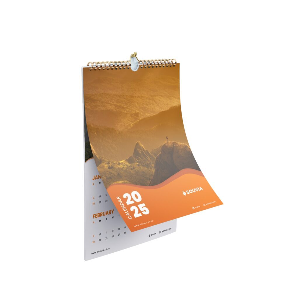 Buat Kalender Dinding 2025 Dwiwulan untuk Kantor - SOUVIA