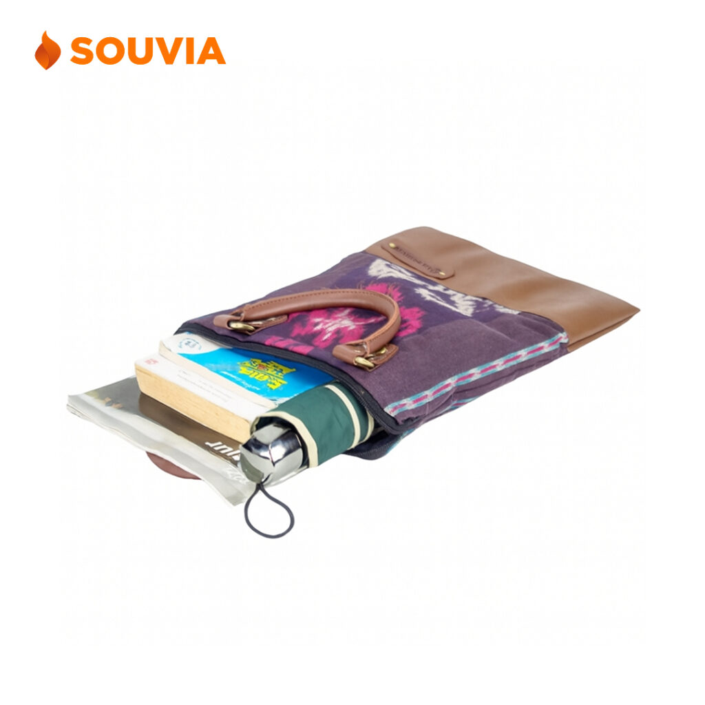 Jual Tote Bag Tenun Souvenir Unik Khas Indonesia - Souvia
